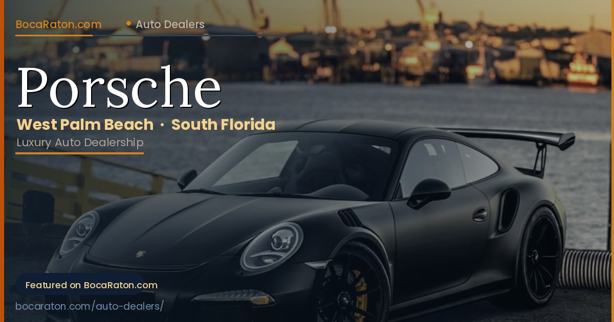 Braman Porsche West Palm Beach | New & Pre-Owned Porsche Dealer — South ...